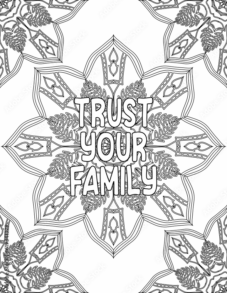 Printable Growth Mindset Coloring sheet, Mandala Coloring sheet for ...