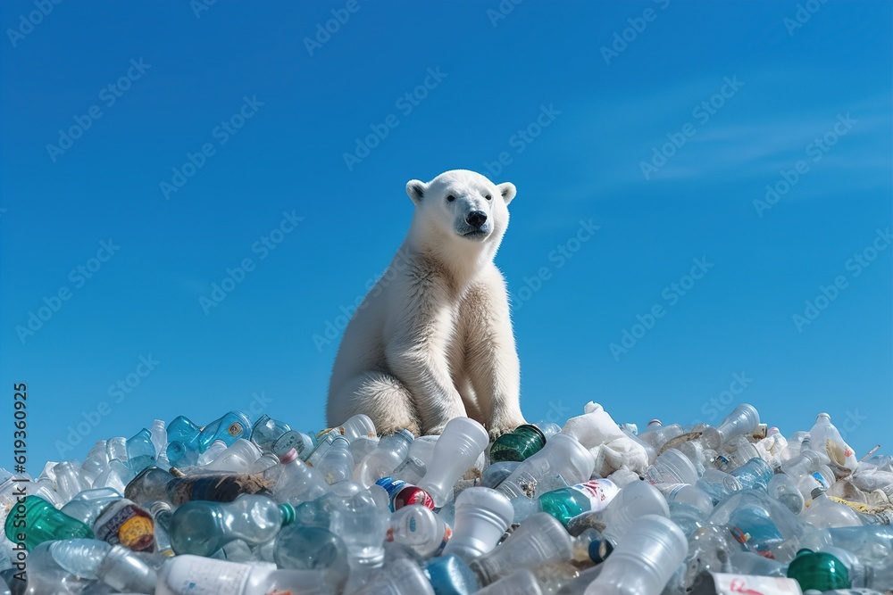 nature bear wildlife polar bear arctic conservation bottle waste ...