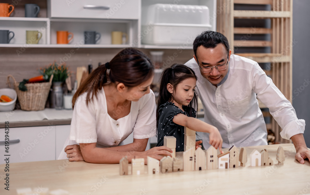 Parents teach values to their daughter and develop efficient habits via ...