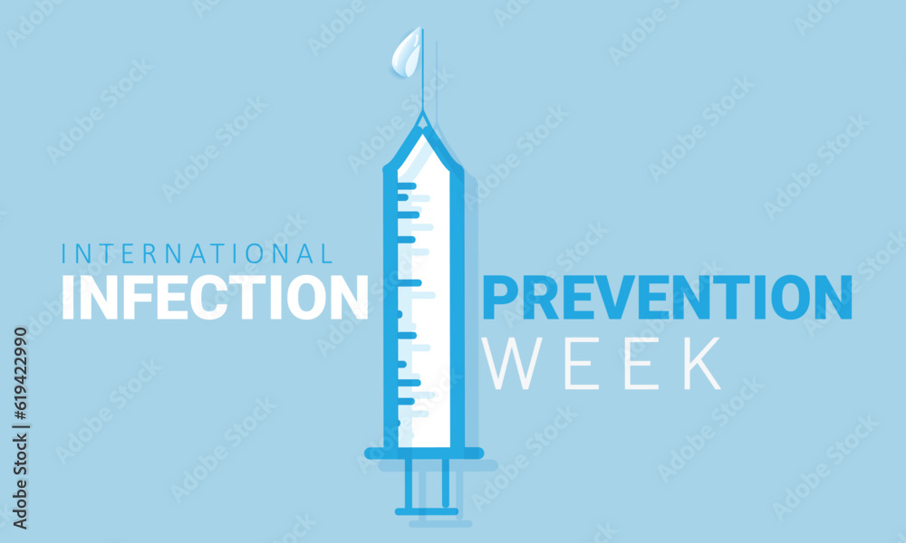 international infection prevention week. background, banner, card ...
