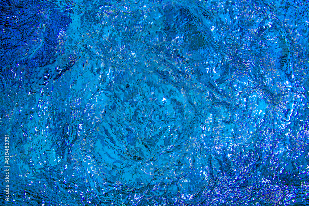 The seething surface of the sea: A turbulent and restless ocean, with ...