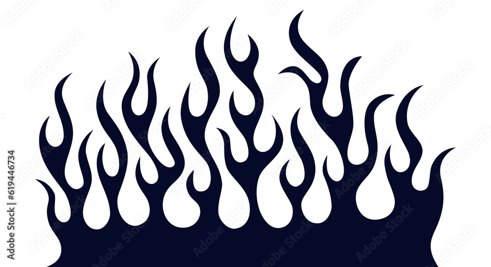 ภาพประกอบสต็อก Png illustration, flames and fire, acid neo tribal ...