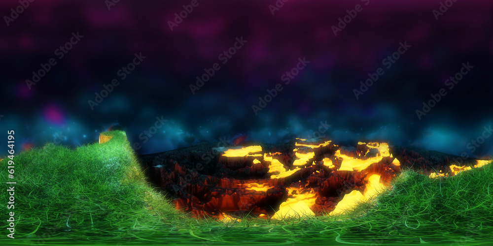 3D Illustration; Computer-generated imagery; CGI modeling; HDRI; 360º ...