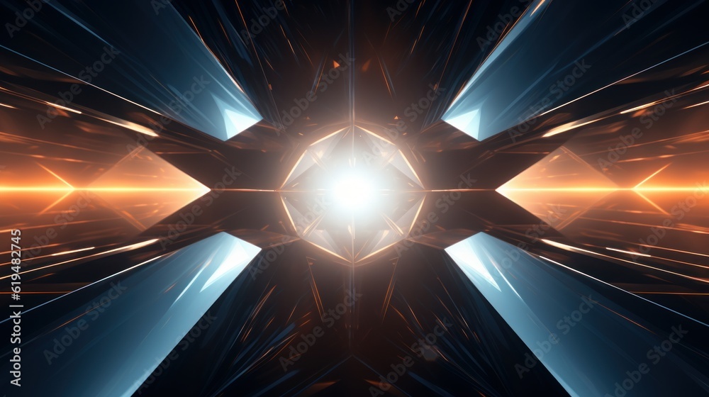 abstract pc desktop wallpaper background with geometrical shapes in ...