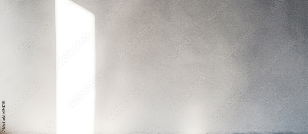 Empty room with white light shadow and floor. Empty room with Wall ...