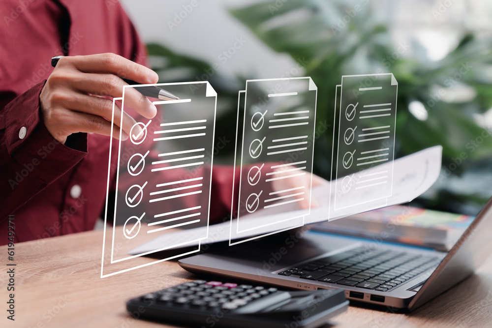 Smart electronic documents and technology without paper concept ...