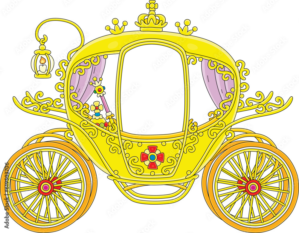 Royal Carriage Clipart