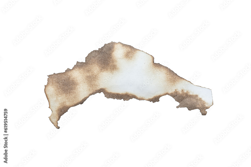 Burnt Edge Paper Texture Background. Torn Paper Background. White Paper ...