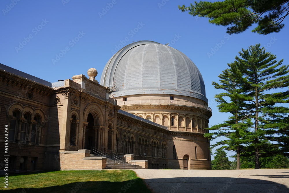 Yerkes Observatory owned by The University of Chicago holds the world's ...