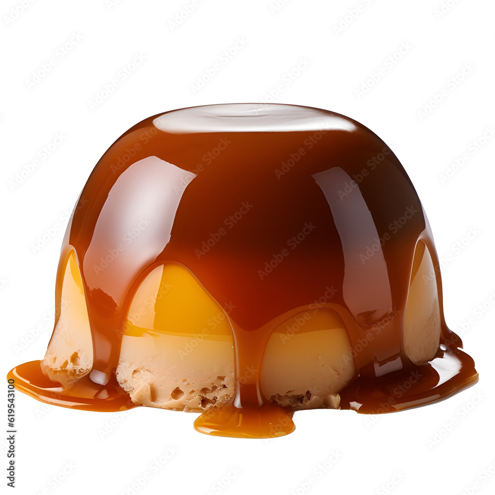 Pudim de Leite - Brazilian flan topped with caramel sauce. Milk pudding ...