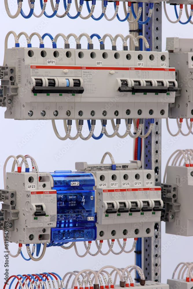 ABB electric circuit breakers against overload and short circuit in the ...
