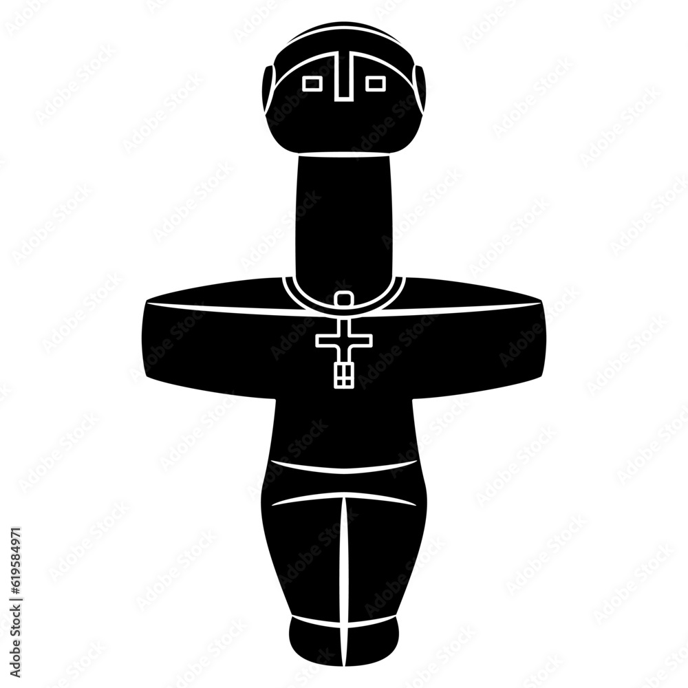 Idol of Pomos. Ancient chalcolithic cruciform figurine from Cyprus ...
