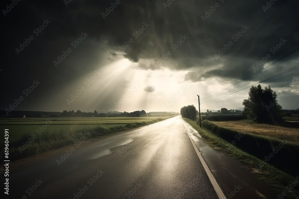 driving on the road, Photographic Exploration of an Asphalt Street in ...