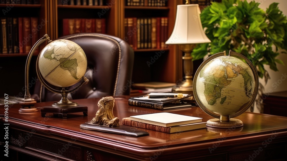 Inspiring office interior design Traditional style Executive office ...