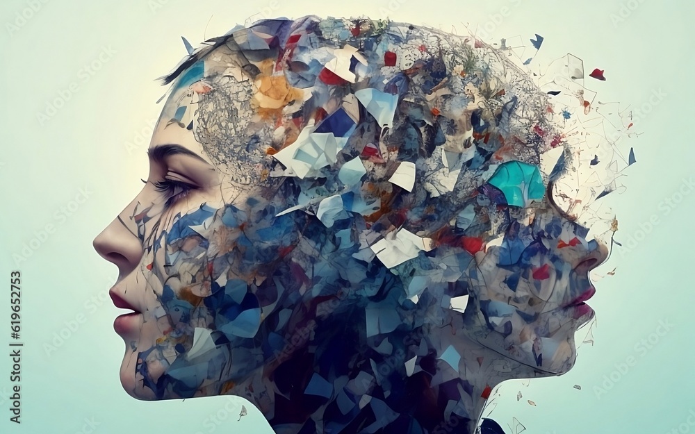 ภาพประกอบสต็อก Understanding the Therapeutic Power of Art Mental Health ...