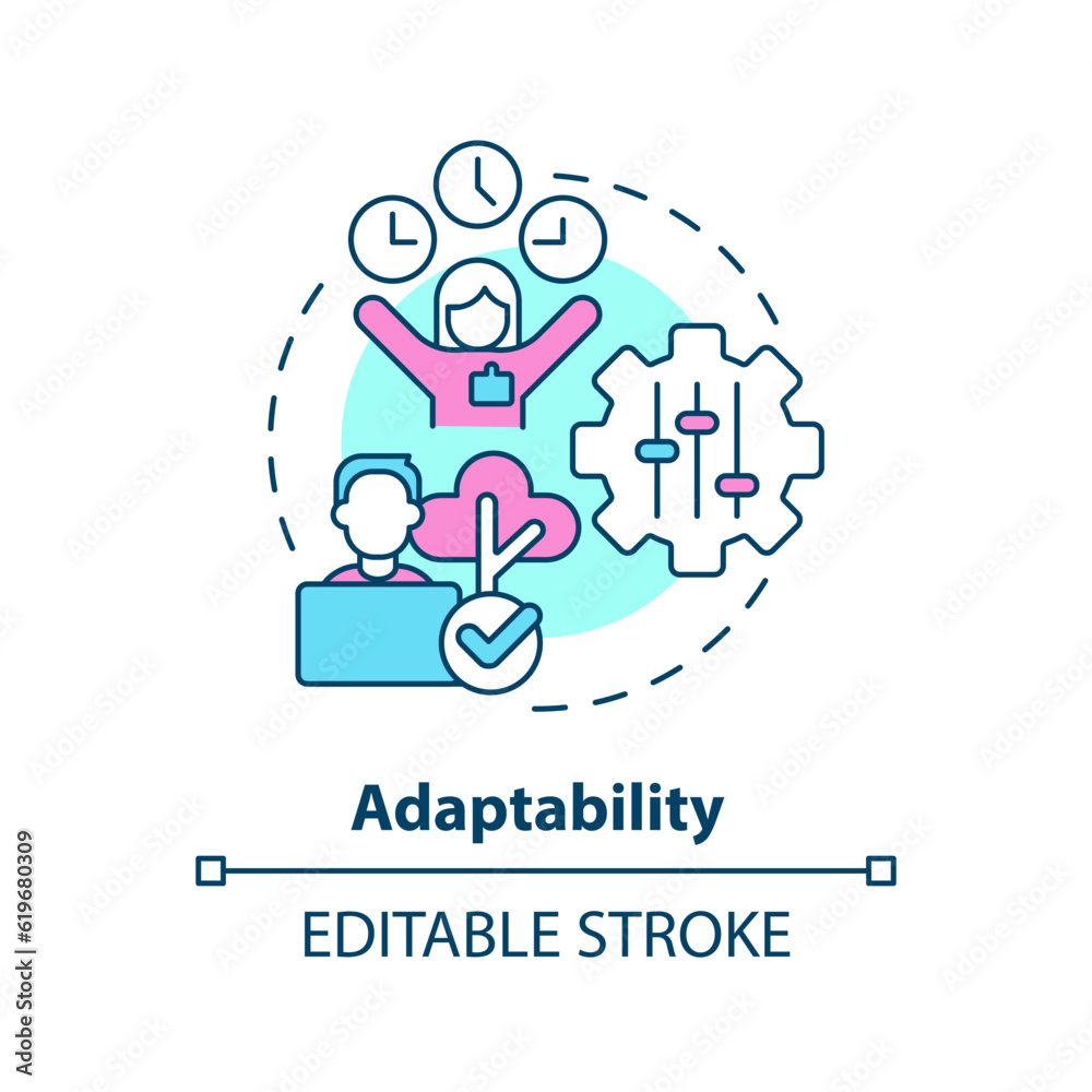 Poster Adaptability concept icon – Wall Art | UkPosters
