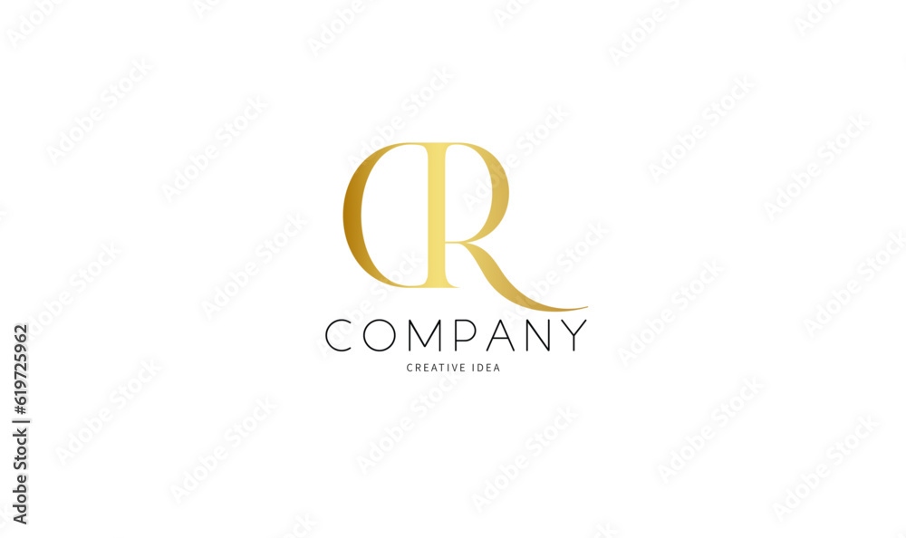 letter r and c logo vector. Stock Vector | Adobe Stock