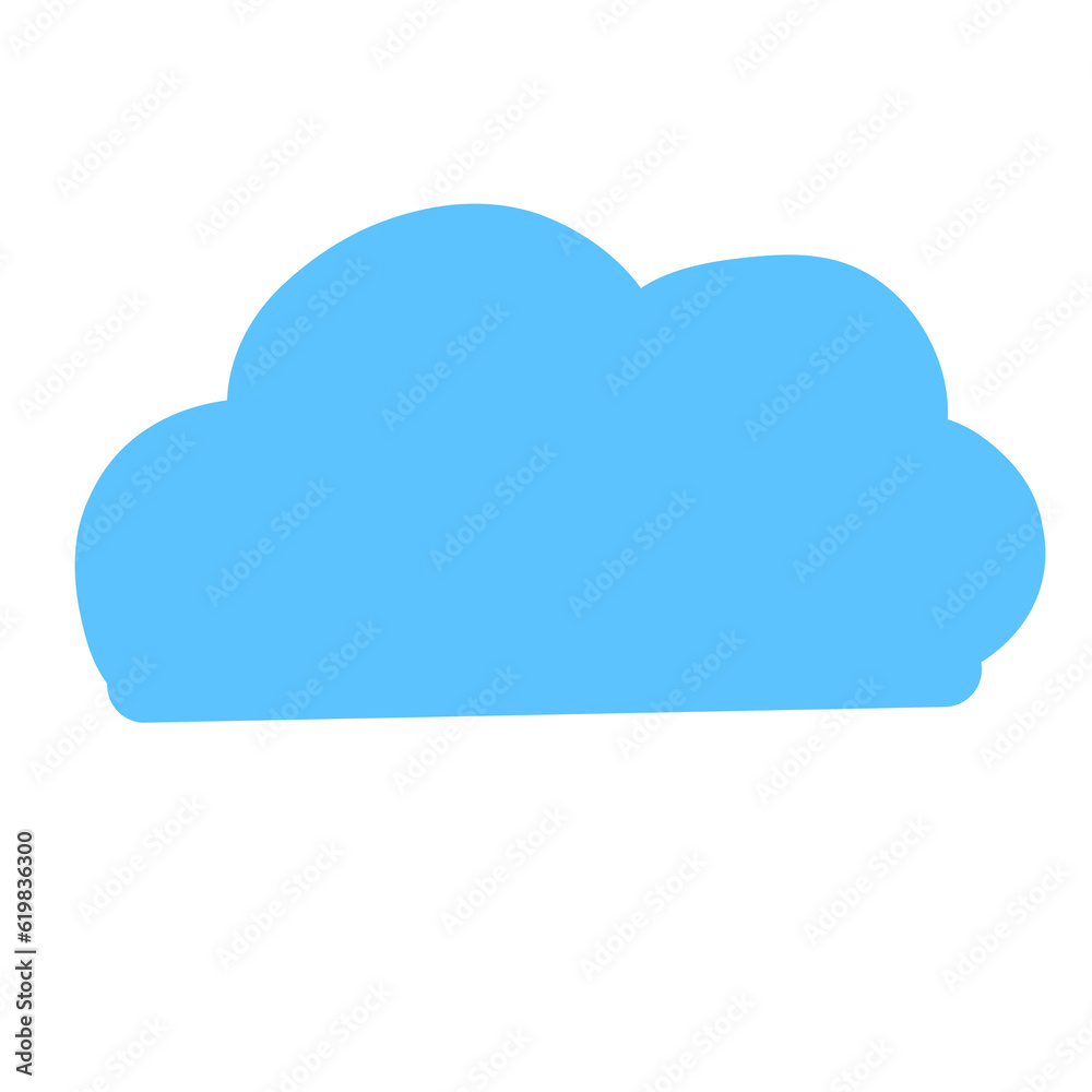 cloud icon transparent background,cloud Vector illustration on a ...