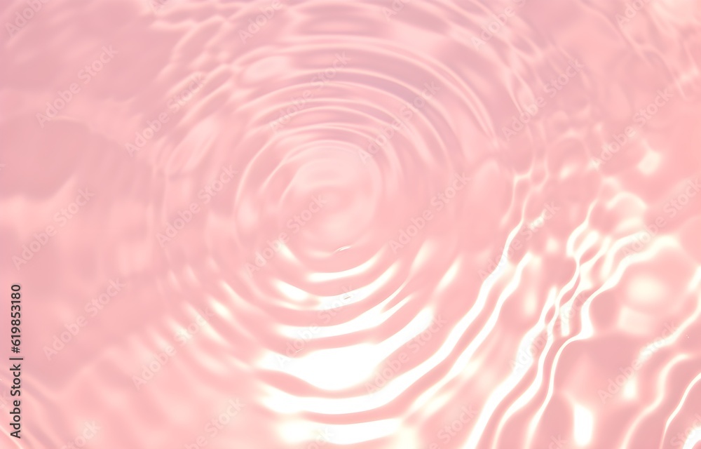Dazzling pink water texture backdrop, abstract wave patterns, overhead ...