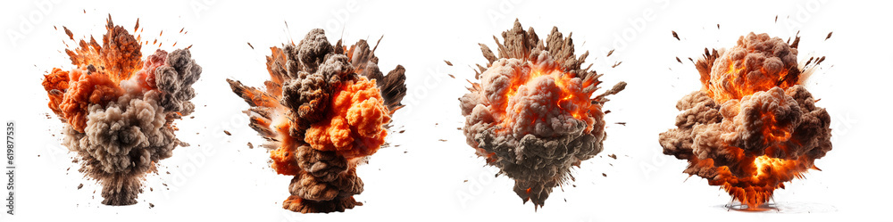 Photo & Art Print Explosion Isolated With Background PNG.Generated with ...
