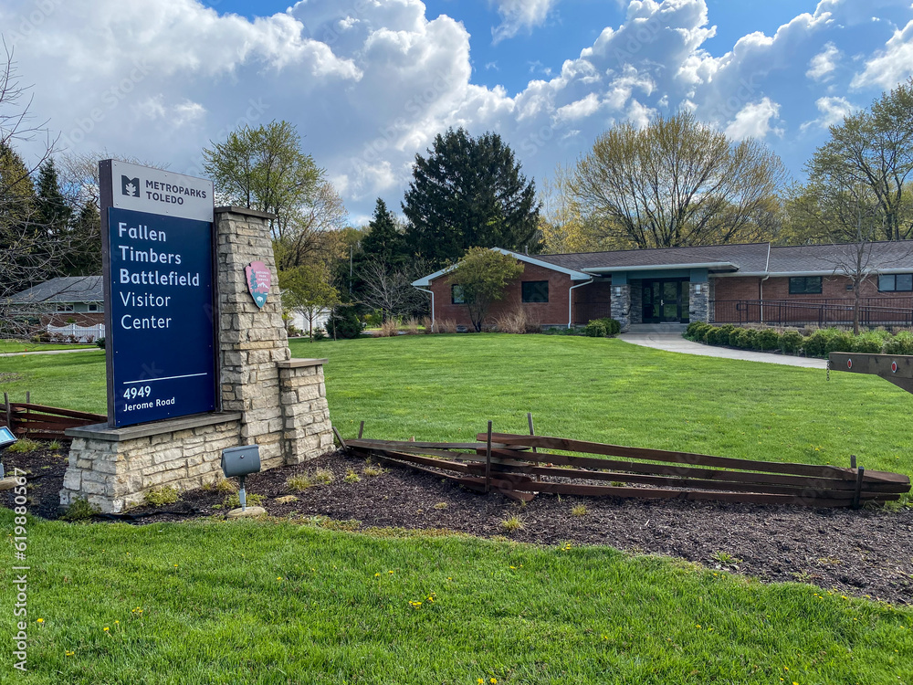 Maumee, Ohio: Visitor's Center at Fallen Timbers Battlefield and Fort ...