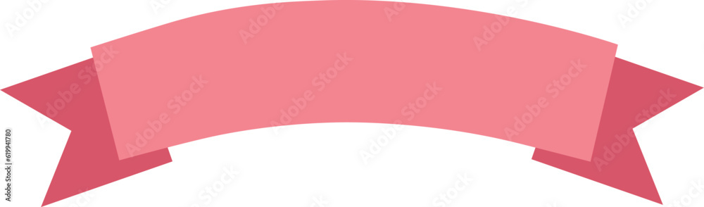 Ribbon template design. Ribbon banner design. Stock Vector | Adobe Stock