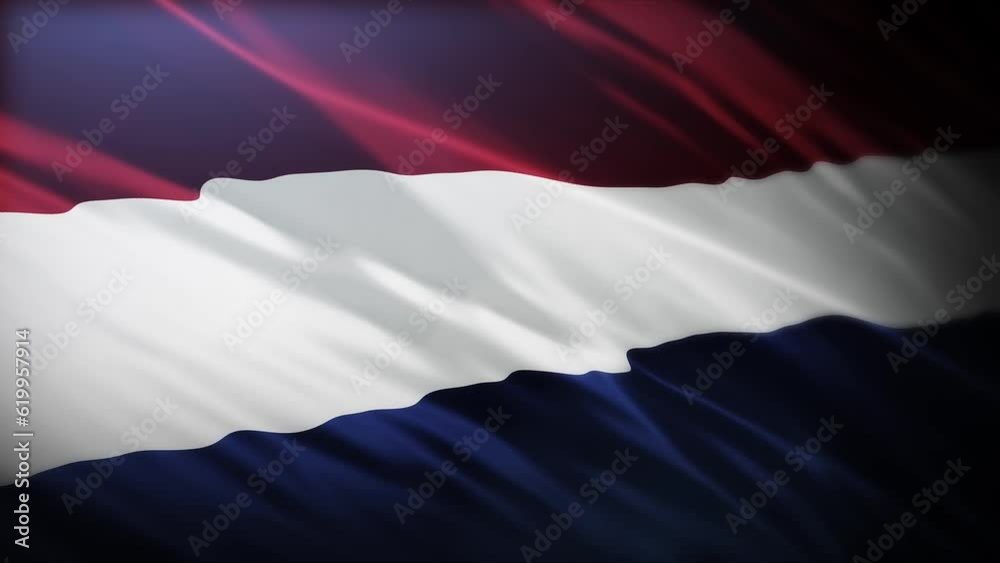Flag of Netherlands, full screen in 4K high resolution Flag of ...