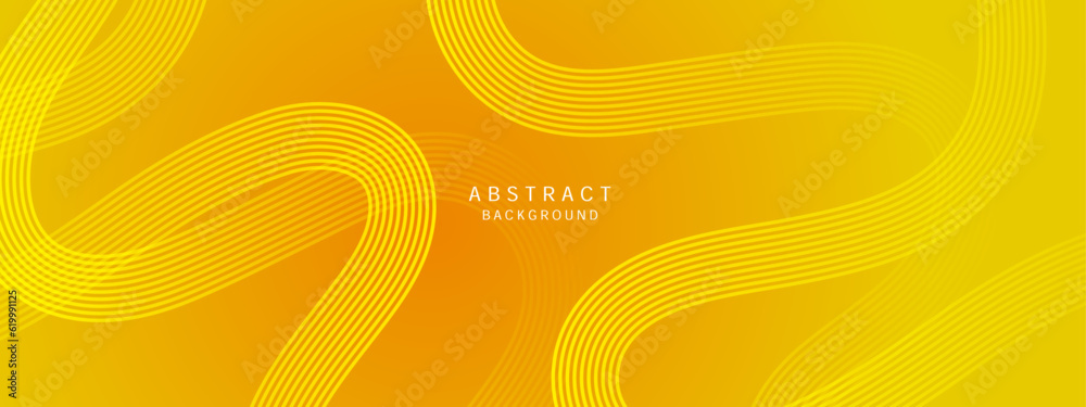 Abstract yellow and light shape modern soft luxury texture with smooth ...