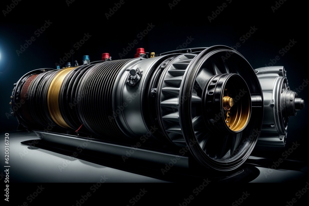 The Lifeblood of Engines A Glimpse into Realistic Car Engine Oil. AI ...