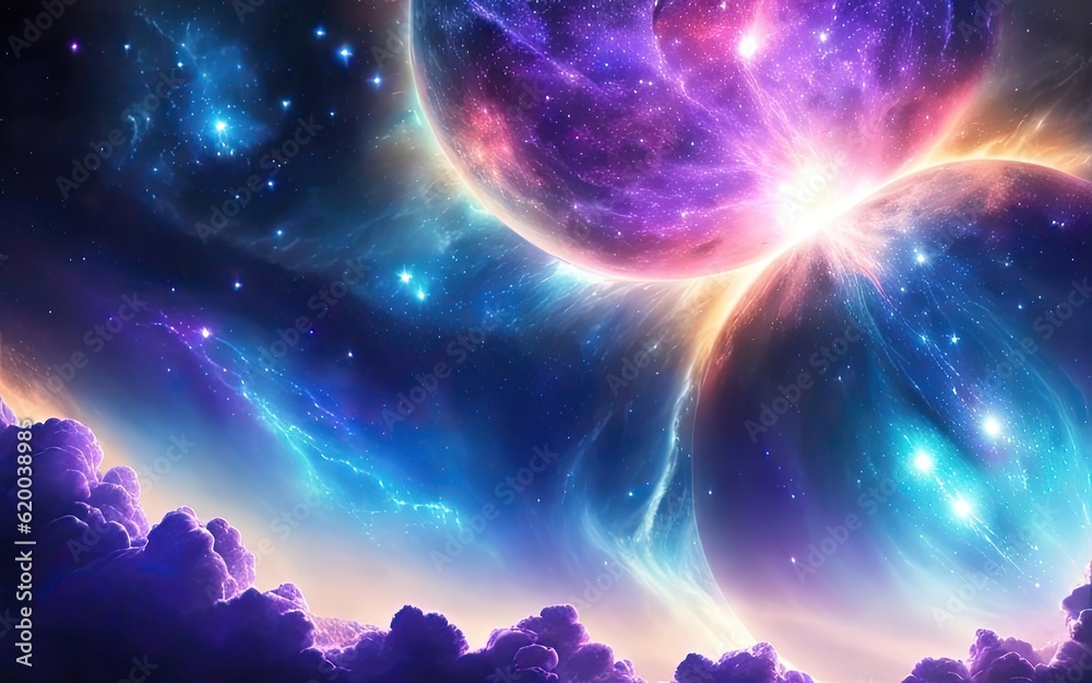 background with stars and galaxy aptivating Space Wallpaper with Nebula ...