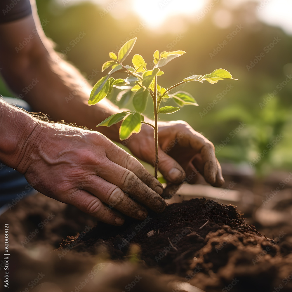 People plant trees to promote food crop production and resource ...