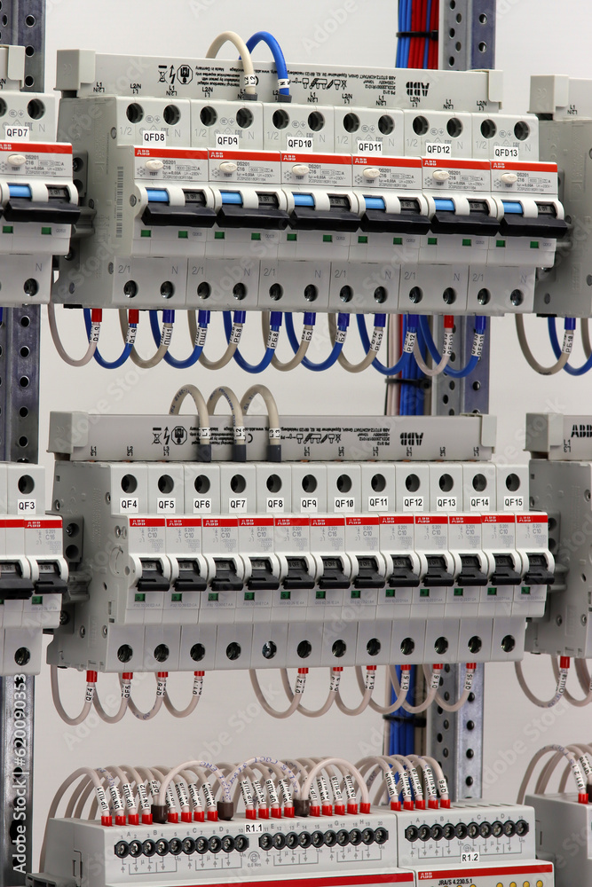 ABB electric circuit breakers against overload and short circuit in the ...