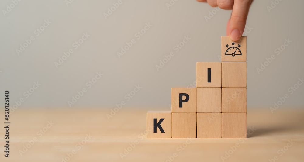 KPI concept. Employee proformance. Key Performance Indicator using ...