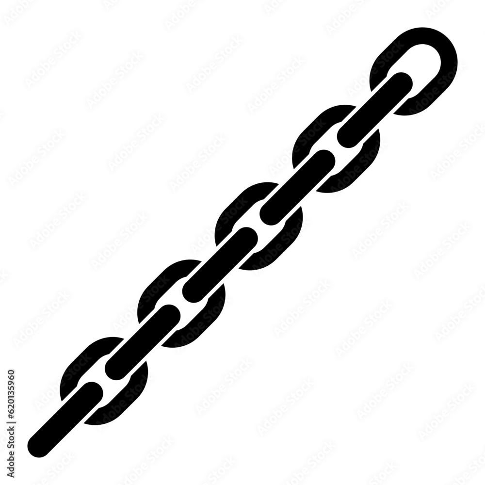 chain icon Stock Vector | Adobe Stock