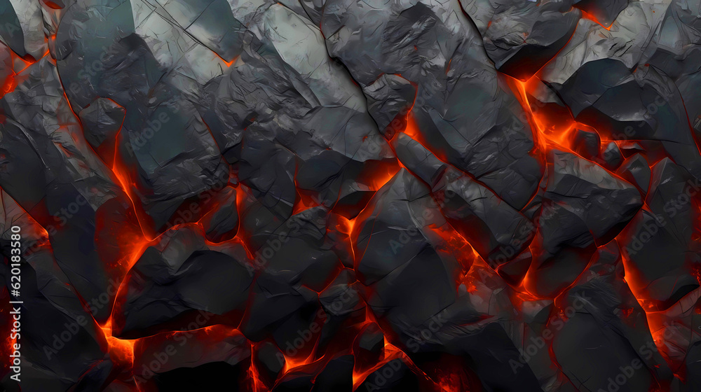 Magma rock abstract background. Generative ai design. Stock ...