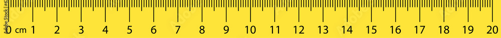 Metric ruler in png. Yellow ruler icon. Cm ruler in png. Scale grid in ...