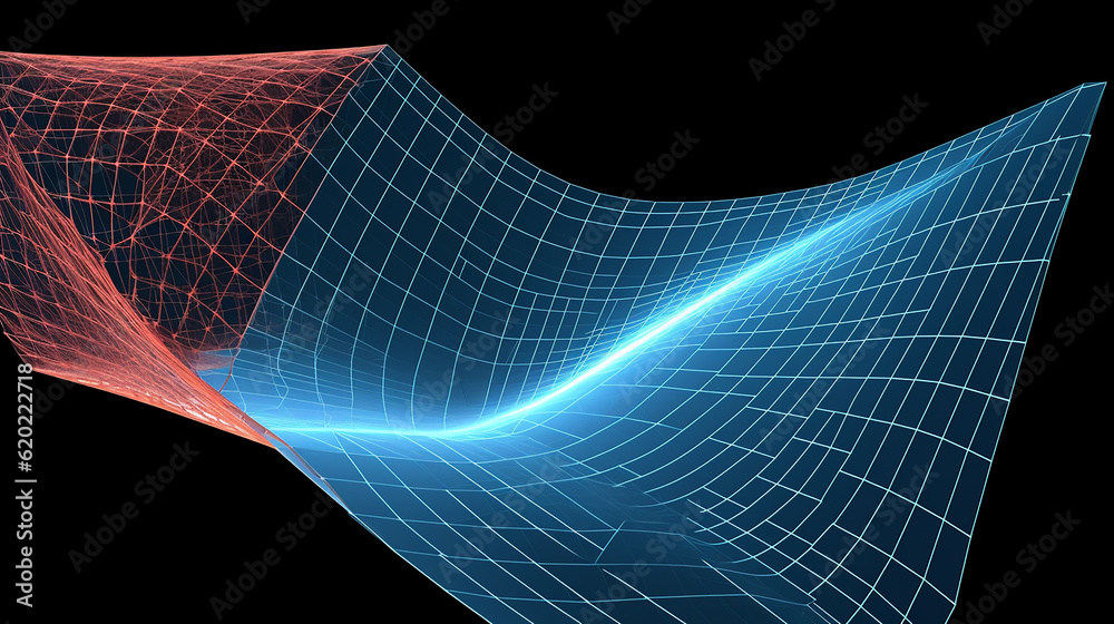 Time-Space Distortion: Abstract Visualization of Spacetime Continuum ...