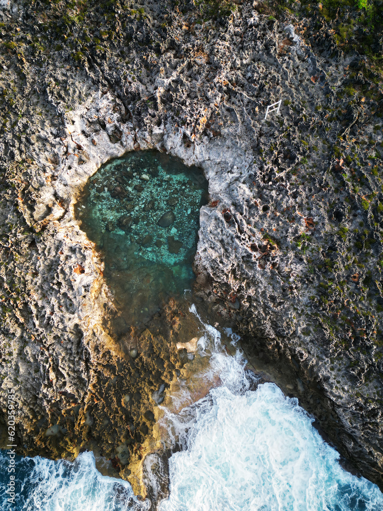 Natural pool at Pedro Castle St James in the Grand Cayman, Cayman ...