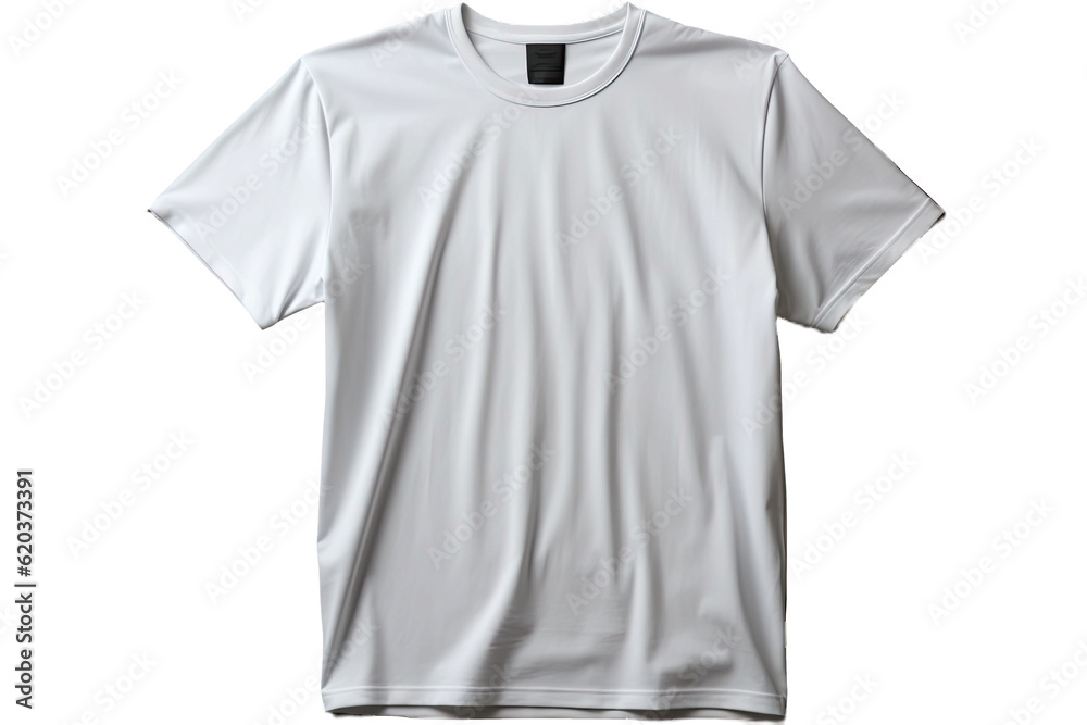 Fashion concept for a T-shirt design, featuring a detailed view of a ...