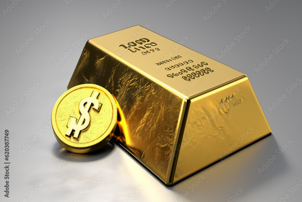 gold and bars, Dollar fails to be more desirable than gold, Golden ...