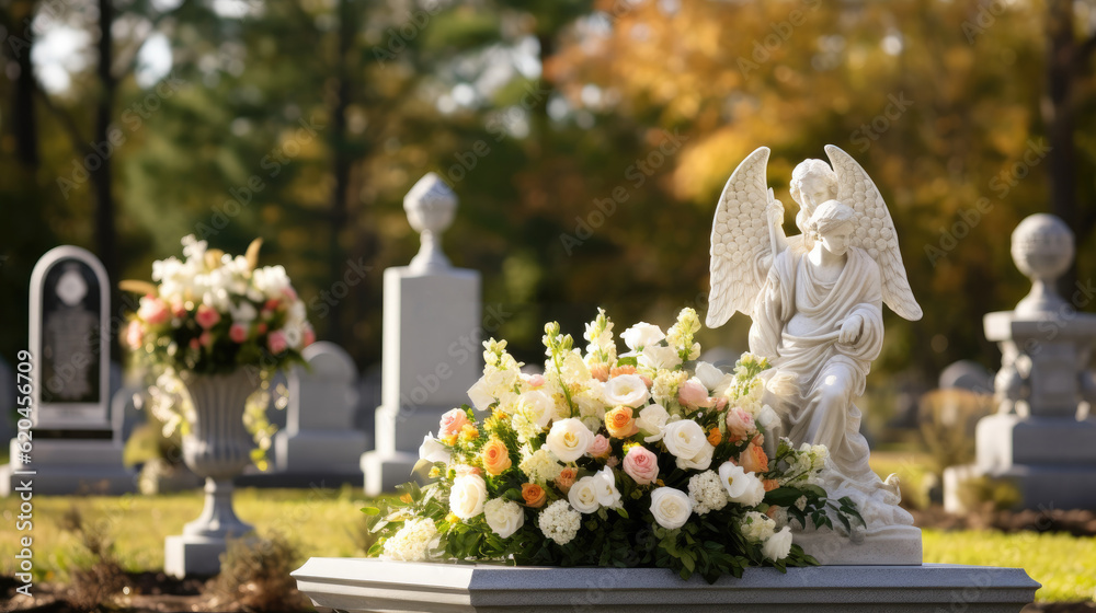 Image with background and place for caption and fragment of tragic sad ...