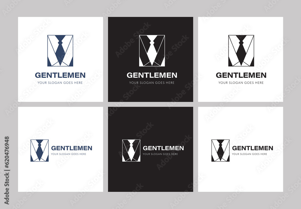 Men's Clothing Logo Template Stock Template | Adobe Stock