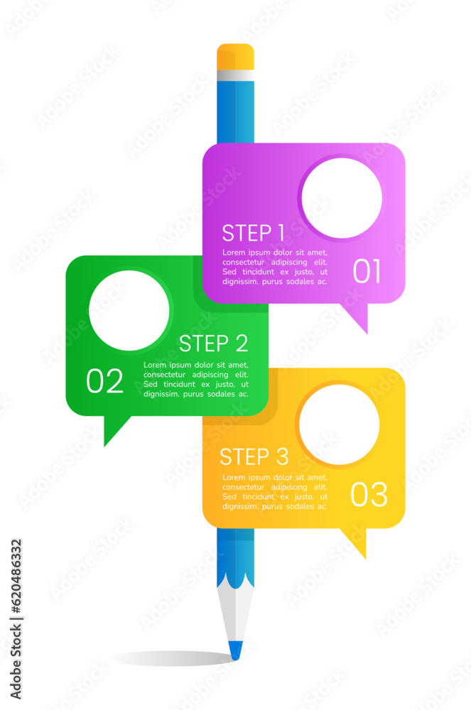 Examining language skills infographic chart design template. Abstract ...