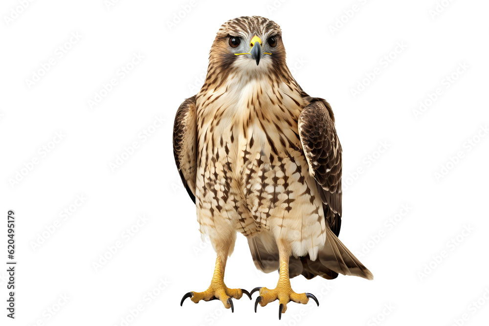 Hawk Bird On Isolated Transparent Background, Png. Generative AI Stock ...