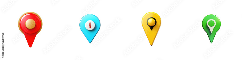 Location Pin clipart collection, vector, icons isolated on transparent ...