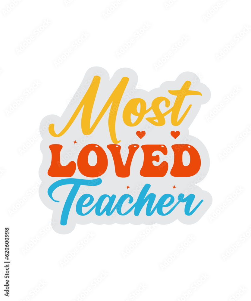 Teacher sticker svg, Teacher sticker pack svg, Back to school svg ...