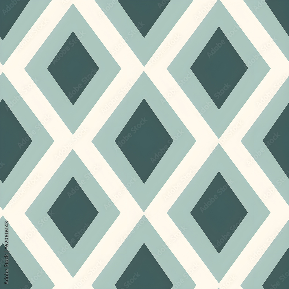 A seamless pattern with repeated diamond shapes in a minimalist style ...