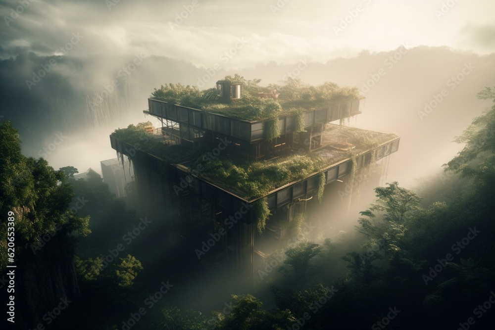 Sustainable future vision with zero carbon emissions and green ...