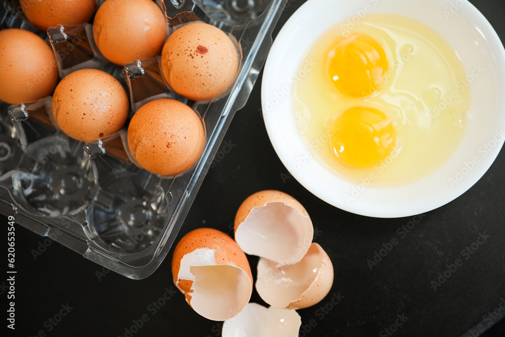 Whole eggs represent vitality and potential, cracked eggs symbolize ...