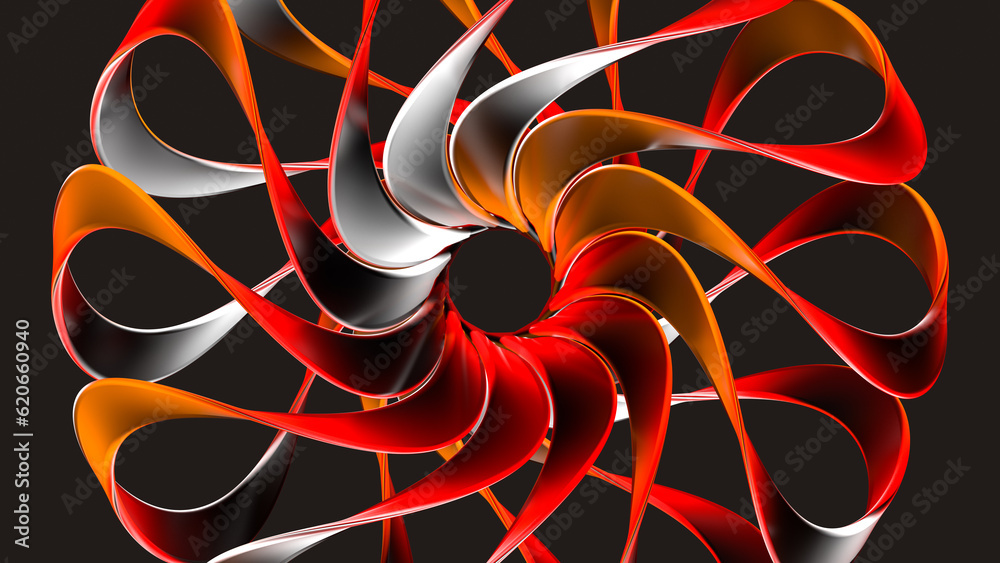 Fire flower. Stock Illustration | Adobe Stock